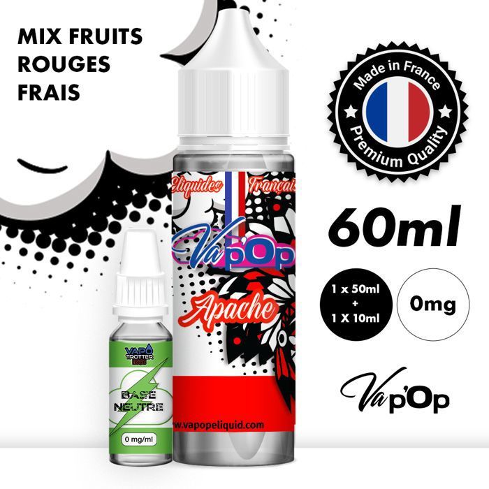 E-liquide Cigarette électronique - MIX FRUITS ROUGES ACIDULÉ - 50MPGV ...