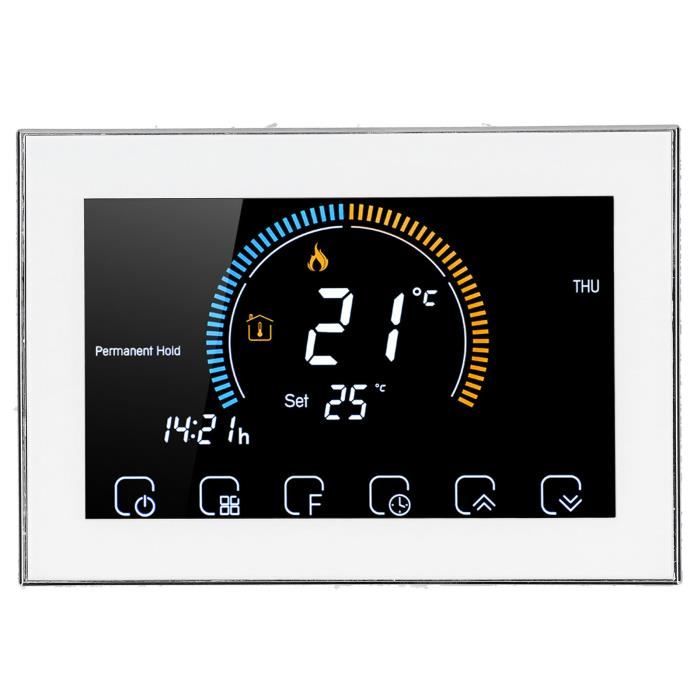 VBESTLIFE Contrôleur de température LCD Thermostat intelligent avec ...
