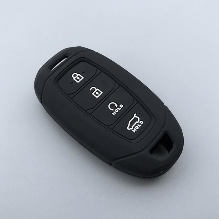 Black -Coque de protection en Silicone pour Hyundai ix35, tucson accent ...