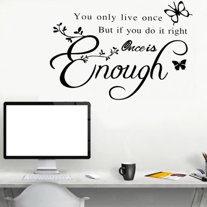 Zerone Wall Sticker, Wallpaper, PVC Family Sitting Room Dining Room for ...