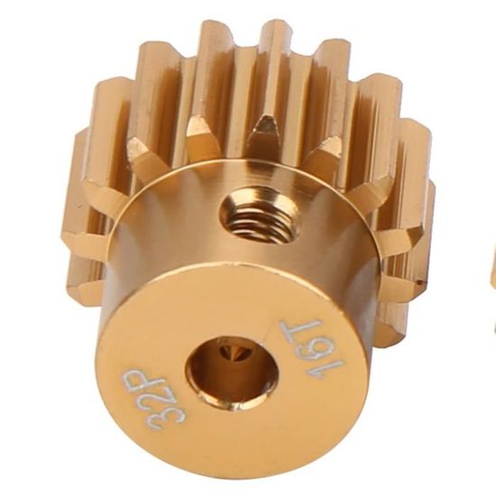 Atyhao Jeu d'engrenages à pignons Kit d'Engrenages à Pignon 48P en Alliage d'Aluminium 7075 ...