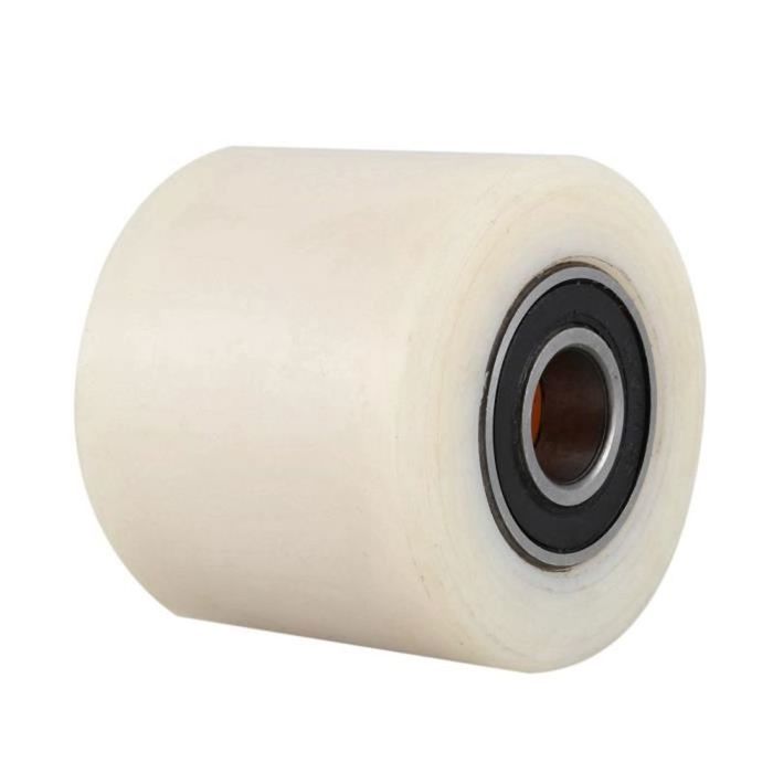 ROUE - ROULETTE 4X pour Faire Pivoter la Palette 80 x 70 mm Nylon Beige ...
