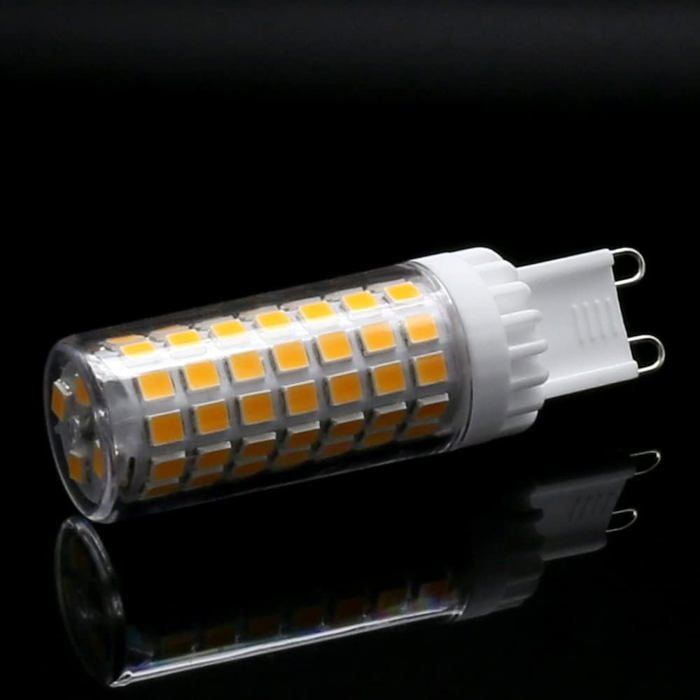 Ampoule G9 LED 9W 750LM Blanc Chaud 3000K, équivalen 50W-80W halogène ...