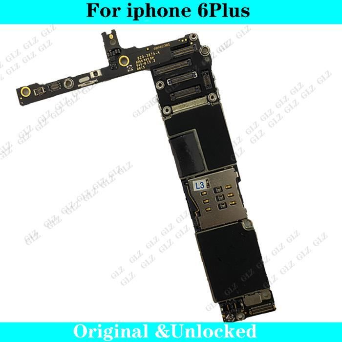 6G-64GB-No Touch ID-Carte mère d'invitation pour iPhone 6 S 6Plus avec système IOS, remplacement ...