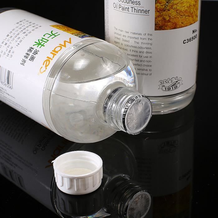 500ml - Pigment plus mince incolore et inodore fournitures d'art ...