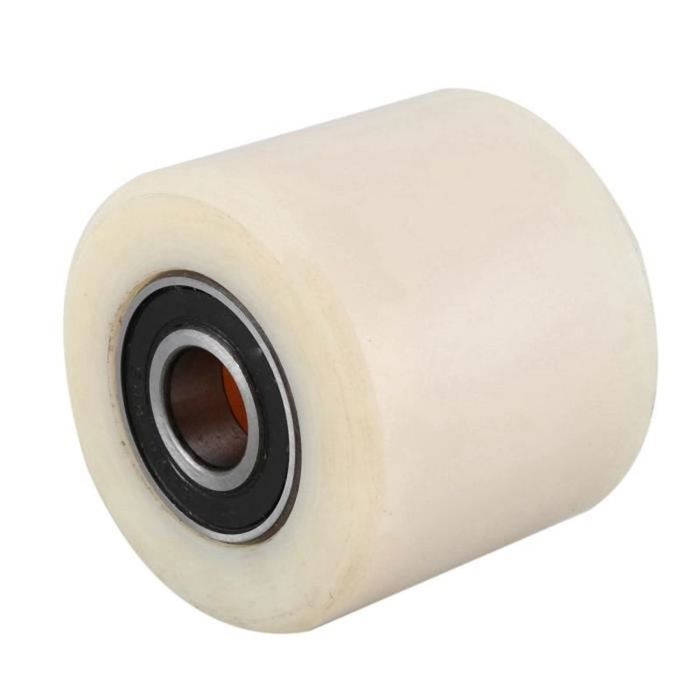 ROUE - ROULETTE 4X pour Faire Pivoter la Palette 80 x 70 mm Nylon Beige ...