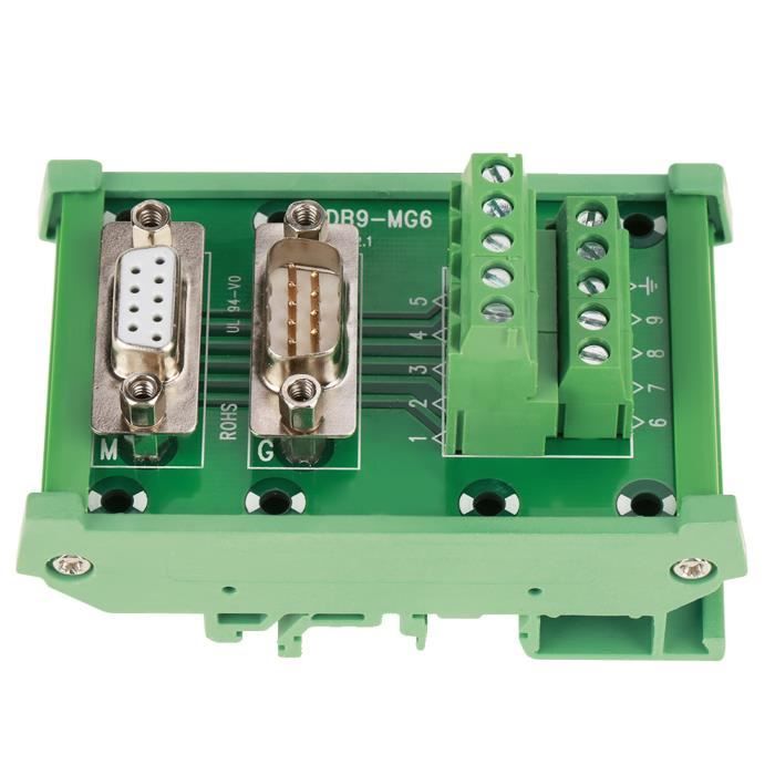 Module interface DB9 - TBEST - DB9-MG6 - Montable sur rail DIN ...
