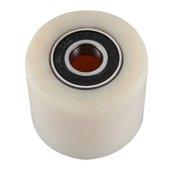 ROUE - ROULETTE 4X pour Faire Pivoter la Palette 80 x 70 mm Nylon Beige ...