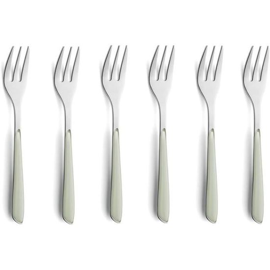 2294Sabs01An6 Lot De Fourchettes À Gâteau En Acier Inoxydable[u714 ...