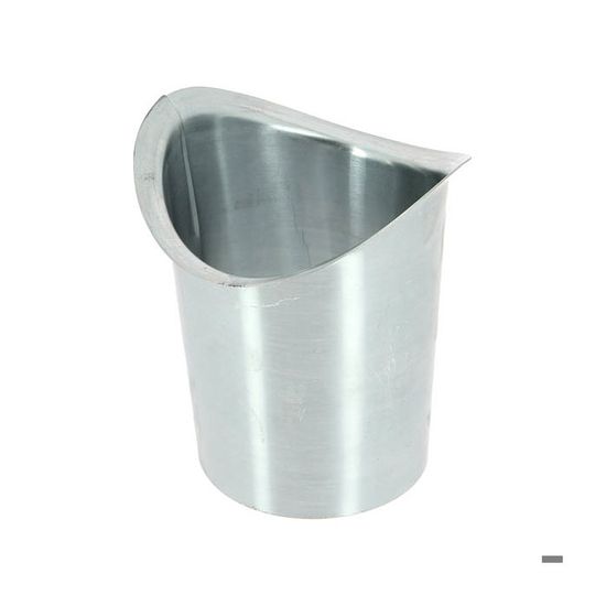 Moignon cylindrique zinc O80 pour gouttiere de 25 - Cdiscount Bricolage