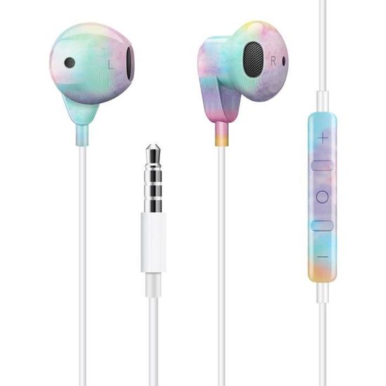 Écouteurs Filaire Intra-Auriculaires Oreillette Filaire Ecouteur Casque ...