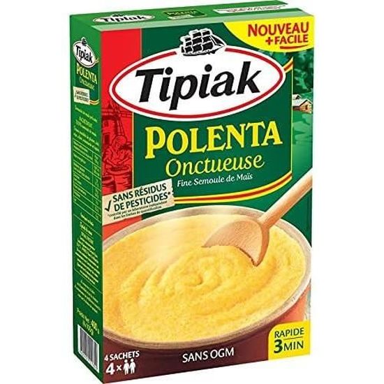 TIPIAK - LOT DE 5 - TIPIAK - Polenta Onctueuse Sans Pesticide - 400 g ...