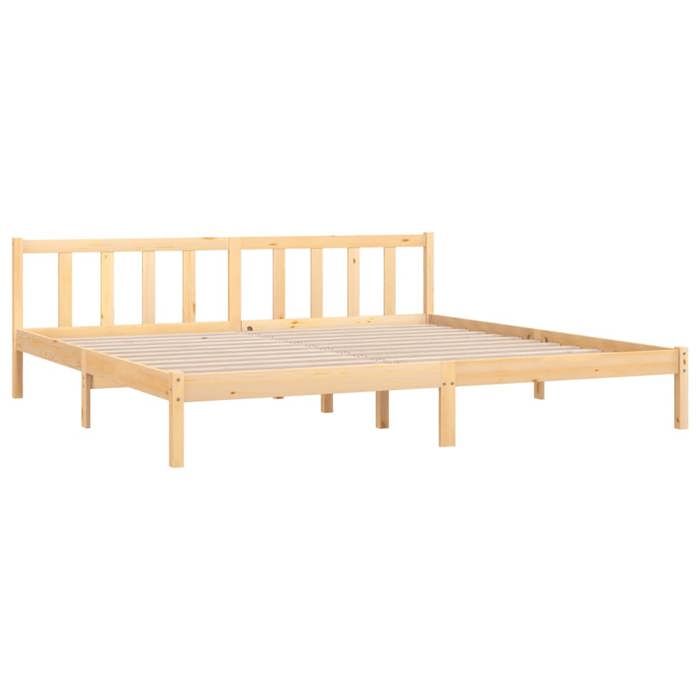 "Bon plan" Lit Double en bois, pour adolescent/Adulte, Cadre de lit ...