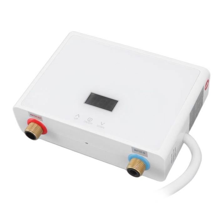 YOSOO Chauffe-eau électrique sans réservoir Chauffe-eau instantané domestique 3000W Chauffe-eau ...