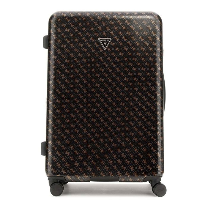 GUESS Valise noir marron pour femme - Jesco 28 In 8-Wheeler Exp. L ...