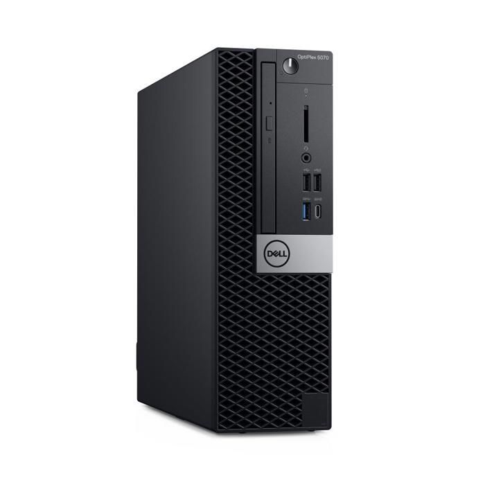Pc de bureau Dell Optiplex 5070 SFF i5-9600K 4Go 500Go SSD DVD-ROM Win ...