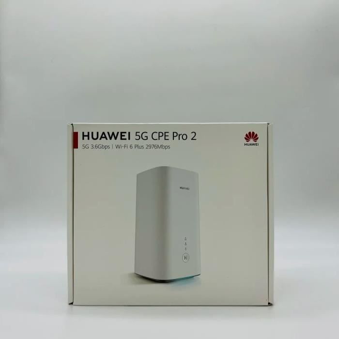 Logo Huawei avec boîte - Huawei 5G CPE PRO 2 H122-373 Wi-Fi 6 Plus 3 ...