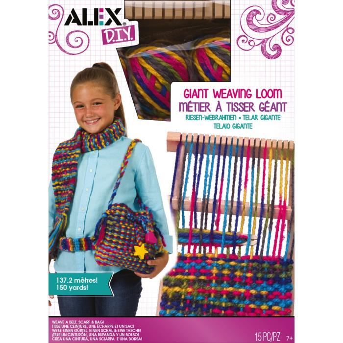 ALEX - Le Grand Metier A Tisser - la Laine GM - ALX1028- Loisir creatif ...