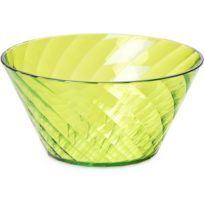 Design Saladier de diamètre 20 cm (1,6 lt) en acrylique effet diamant ...
