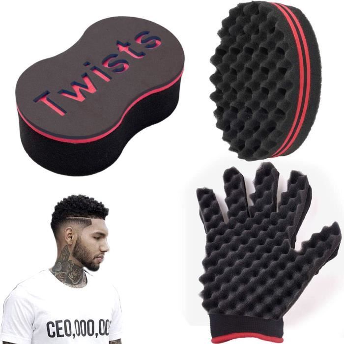 Brosse À Cheveux Éponge,Curl Sponge Magic Twist,Brosse À Cheveux En ...