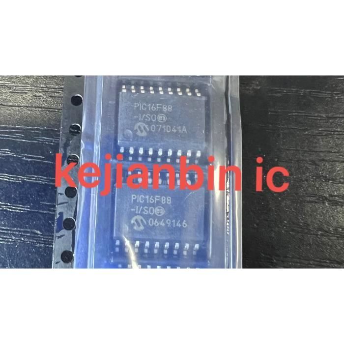 10 pièces - PIC16F88 I pièces-lot, Nouveau, Original, Livraison gratuite, PIC16F88 16F88 SOP 18 ...