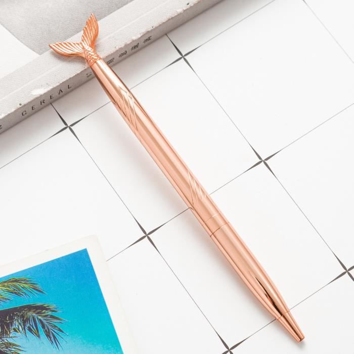 Stylo,Lytwtw – stylo à bille en forme de sirène,1 pièce,mignon ...