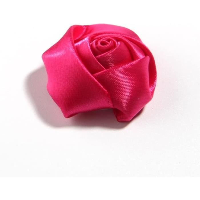 Lot De 100 Petites Roses Artificielles De 2,5 Cm - Roses En Satin ...