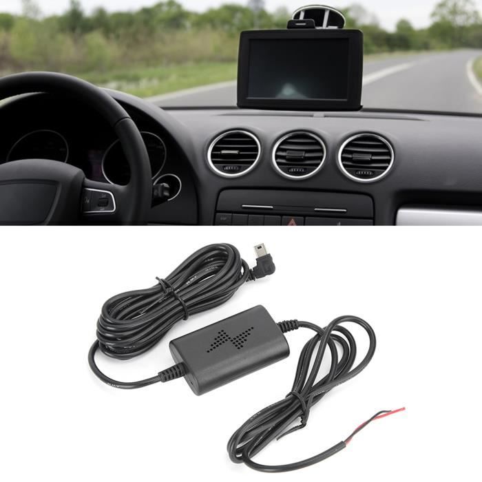 Buck Line Dash Cam Hardwire Kit 12V / 24V à 5V 2.5A Mini USB Step-Down ...
