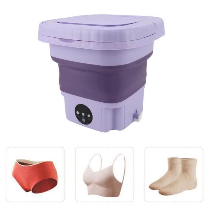 EJ.life Mini laveuse pliable Machine à laver portative 11L ABS PP, Mini ...