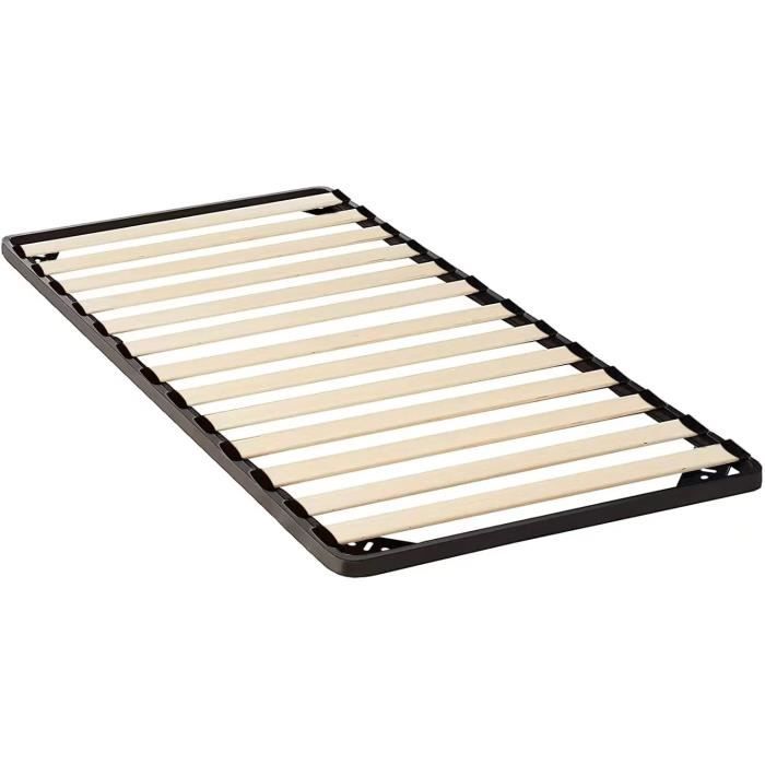 Sommier 90x190cm - Frixovel Sommiers à Lattes sans pied pour Adulte ...