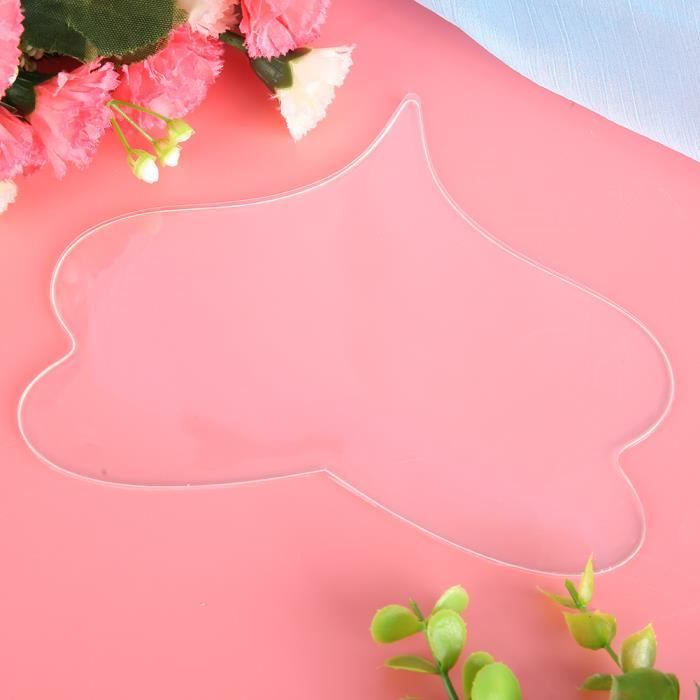 Coussin de poitrine anti-rides en silicone autocollant de patch de poitrine anti-âge ...