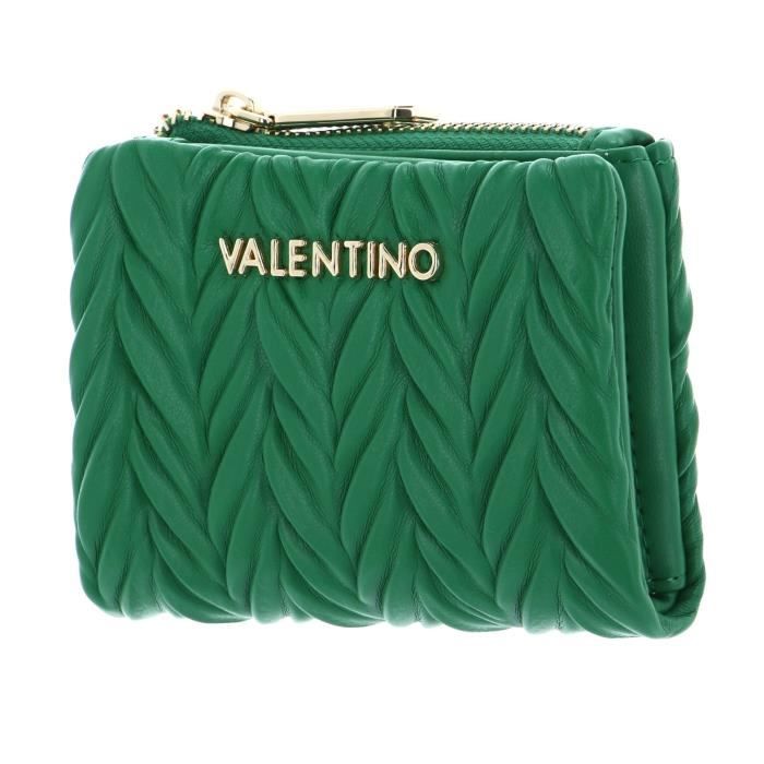 VALENTINO Sunny Re Zip Around Wallet Verde [207202] - porte-monnaie ...