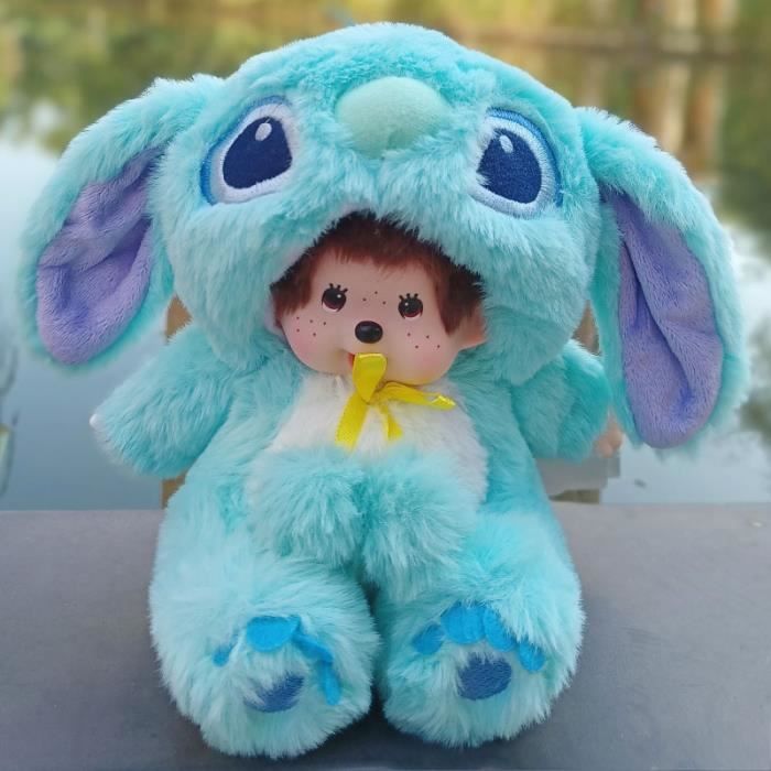 Stitch 20cm Monchhichi peluche de qualité supérieure,Jouets de poupée ...