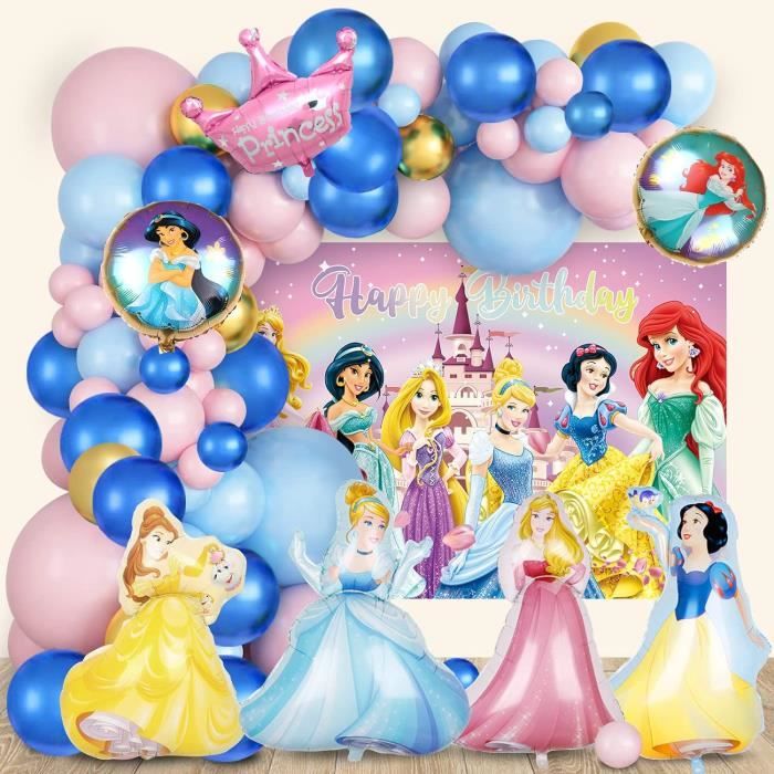 Decoration Anniversaire Princesse,Princesse Ballon,Princesse Foil ...