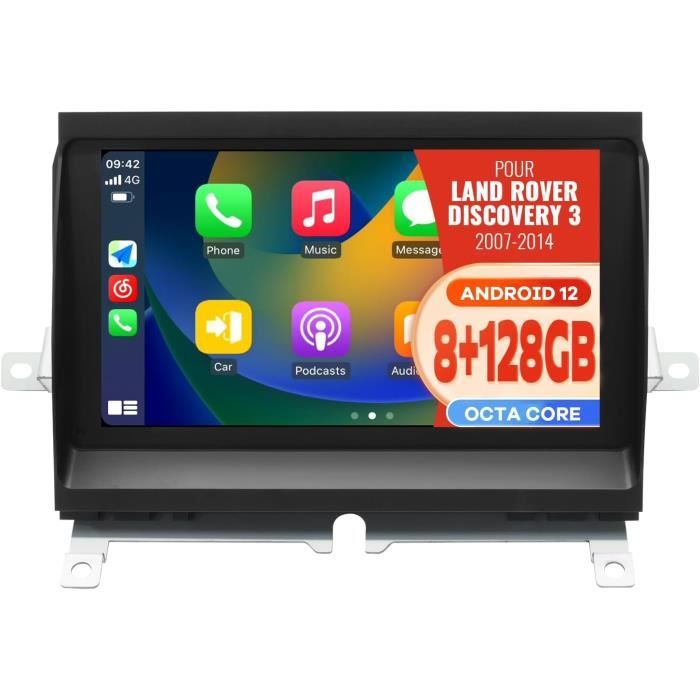 Autoradio Android 12 Pour Land Rover Discovery 3 - Lr3 - L319 (2004 ...