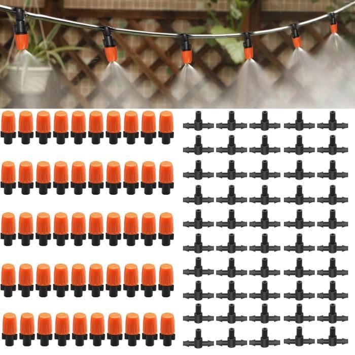 Lot De 50 Émetteurs De Système D'Irrigation Goutte À Goutte, Système D ...