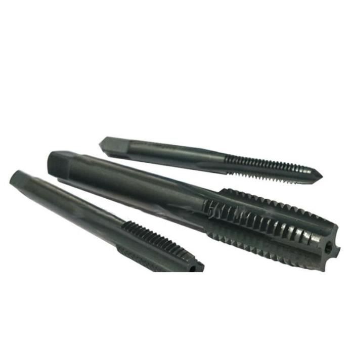 FILIERE - BUSE DE FILAGE - TARAUD,Nitriding-M3 X 0.5-3pcs--Vis Pour Machine Métrique Hss Revêtue ...