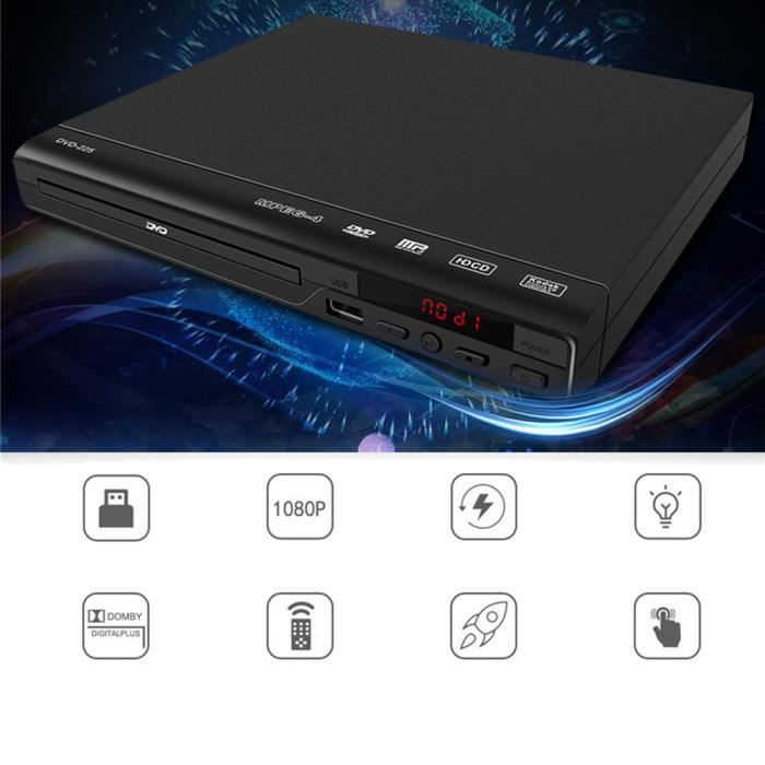Accueil DVD225 Lecteur DVD Lecteur EVD Lecteur VCD pour Enfants HD Mini ...