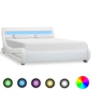 Lit adulte led - Cdiscount Maison