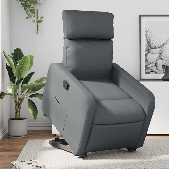 BONNIE®（Gris）Fauteuil releveur - dossier inclinable/135 degrés - Gris ...