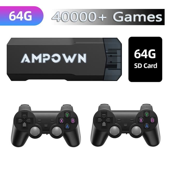 64g - Console de jeu vidéo GD20 4K, manette sans fil 2.4G, plus de ...