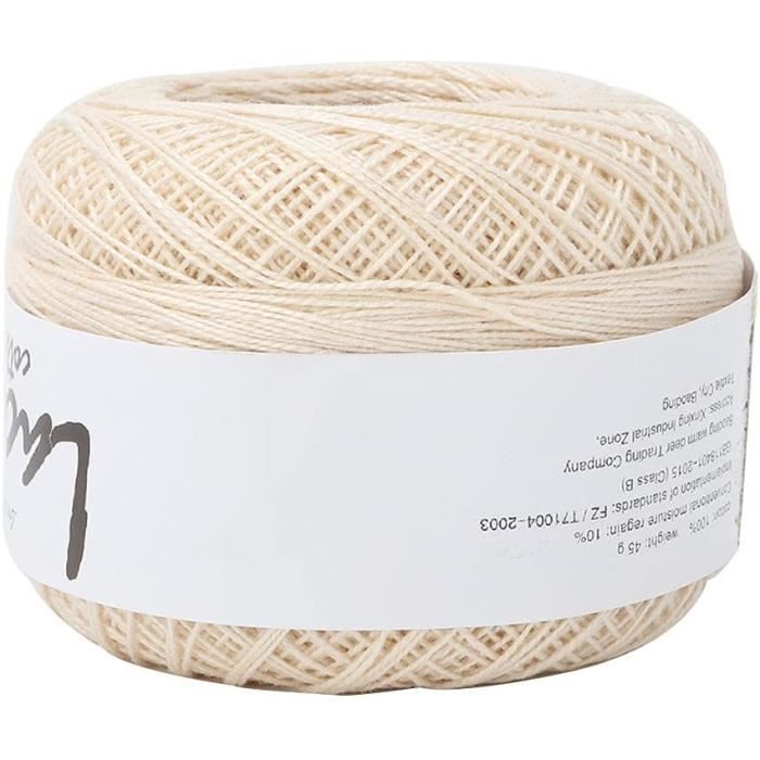 Fil De Coton En Dentelle, Fil De Coton En Dentelle Populaire Au Crochet ...