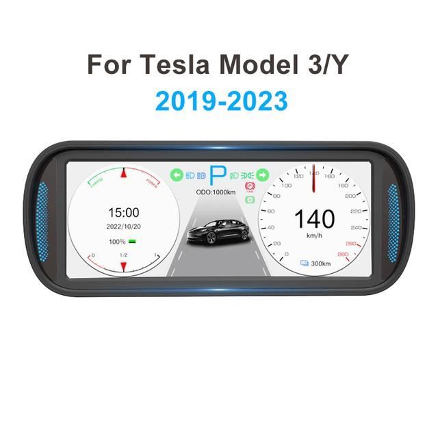 Modèle 3 ans 2019-2023 - HUD Pour tesla modèle 3 accessoire voiture ...