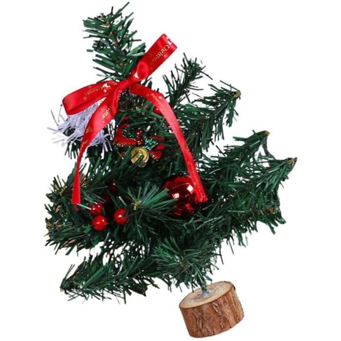 Mini Sapin De Noël De Table 29. 5Cm Sapin De Noël Artificiel Pin ...