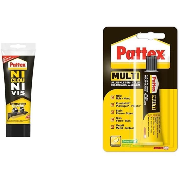 Ni Clou Ni Vis Extra Fort & Rapide colle de fixation surpuissante colle ...