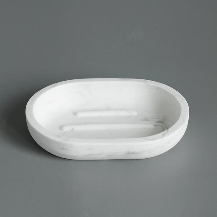 (Soap Dish)Distributeur de savon en imitation marbre, ensemble d ...