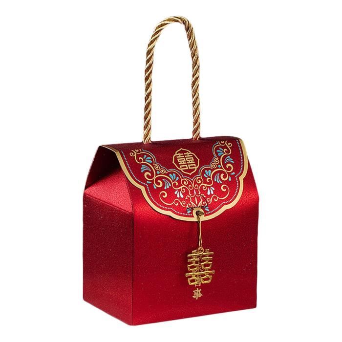 BOITE CADEAU 1 ensemble de boîte à bonbons en papier très agréable ...