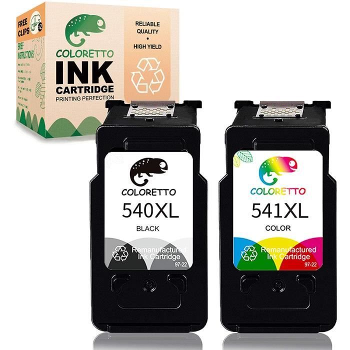 Cartouche dencre remanufacture COLORETTO pour remplacer Les Cartouches ...