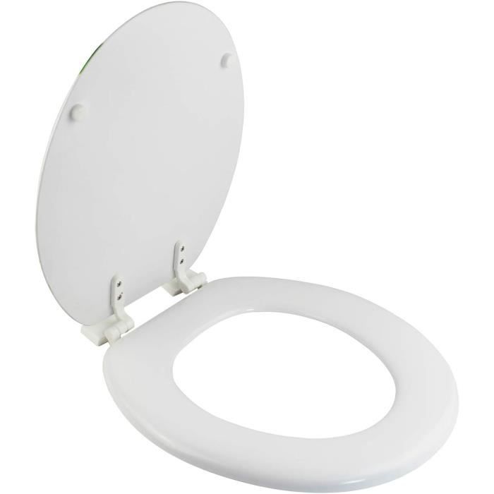 Abattant Et Siège Vater Wc Bois 17" (39,5 X 37 Cm) (6202099)[u6644 ...