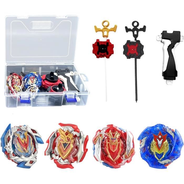 Valkyrie&Achilles 4In1 Bey Toupie Avec Boîte, Metal Fusion Blade Gyro ...